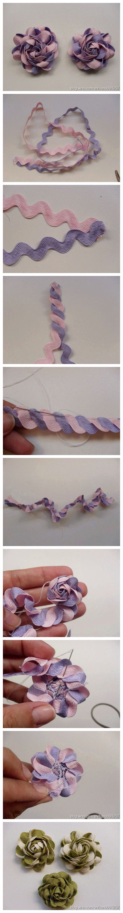How To Make Beautiful Ribbon Flowers Step By Step DIY Tutorial how-to-make-beautiful-ribbon-flowers-step-by-step-diy-tutorial