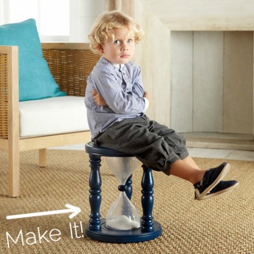How To Make A Sand Clock Time Out Stool How To Instructions