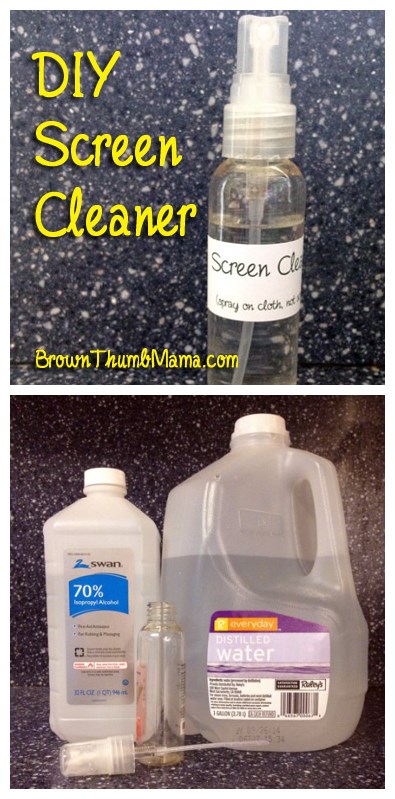 How To Make Your Own Screen Cleaner Step By Step DIY Tutorial 